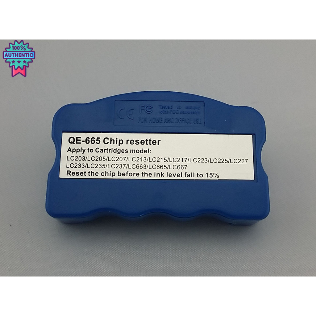 เครื่องรีเซ็ตชิป MFC-J2320,J2720 ตลัเอร์ LC663/LC665/LC669XL | Shopee Thailand