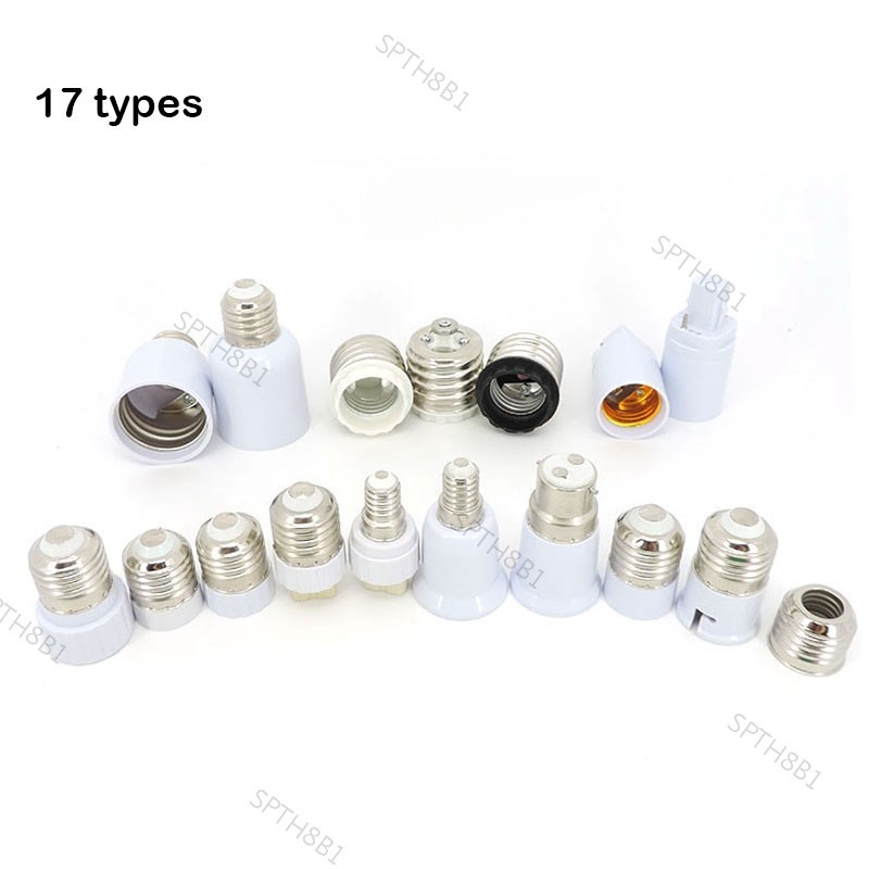 1x E27 E40 E14 ถึง E27 GU10 G9 E12 B22 MR16 หลอดไฟ LED ผู้ถือ Converter AC ฐานซ็อกเก็ตอะแดปเตอร์ ...
