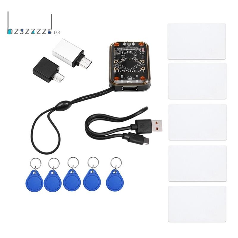 Rfid SmartChip Reader + 5XUID Card & พวงกุญแจ Smartcard RFID Emulator ...