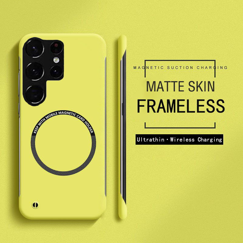 SAMSUNG Slim Magnetic Magneticเคสโทรศัพท์สําหรับSamsung Galaxy Note 20 10 S20 S21 S22 S23 FE S24 ...