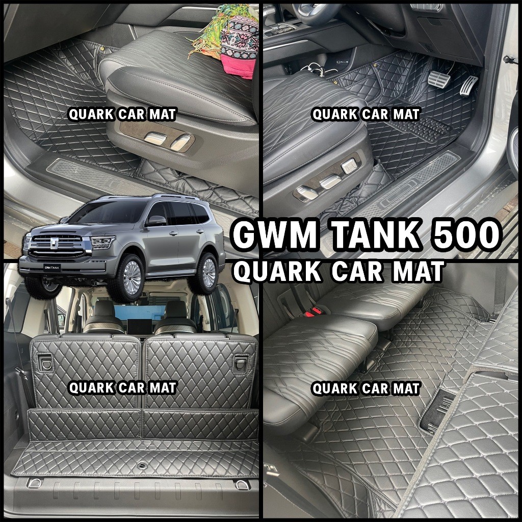 (รับประกัน2ปี) พรม6D GMW TANK 500 แท้ รุ่นหนา ตรงรุ่น (ฟรีแถม4) QUARK ...