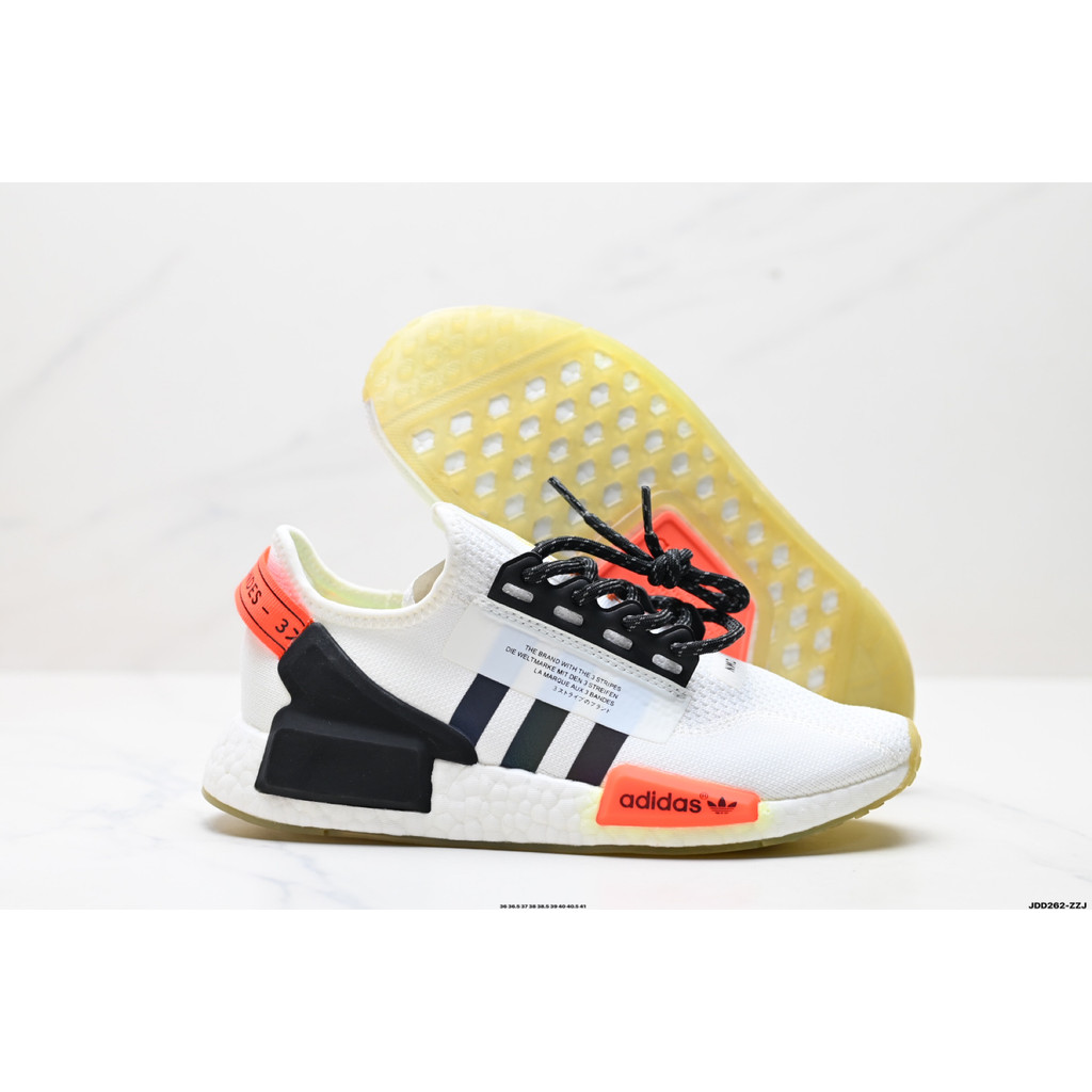 Adidas Boost NMD R1 V2 รองเท้าวิ่งคลาสสิกรองเท้าวิ่งน้ําหนักเบารองเท้า ...