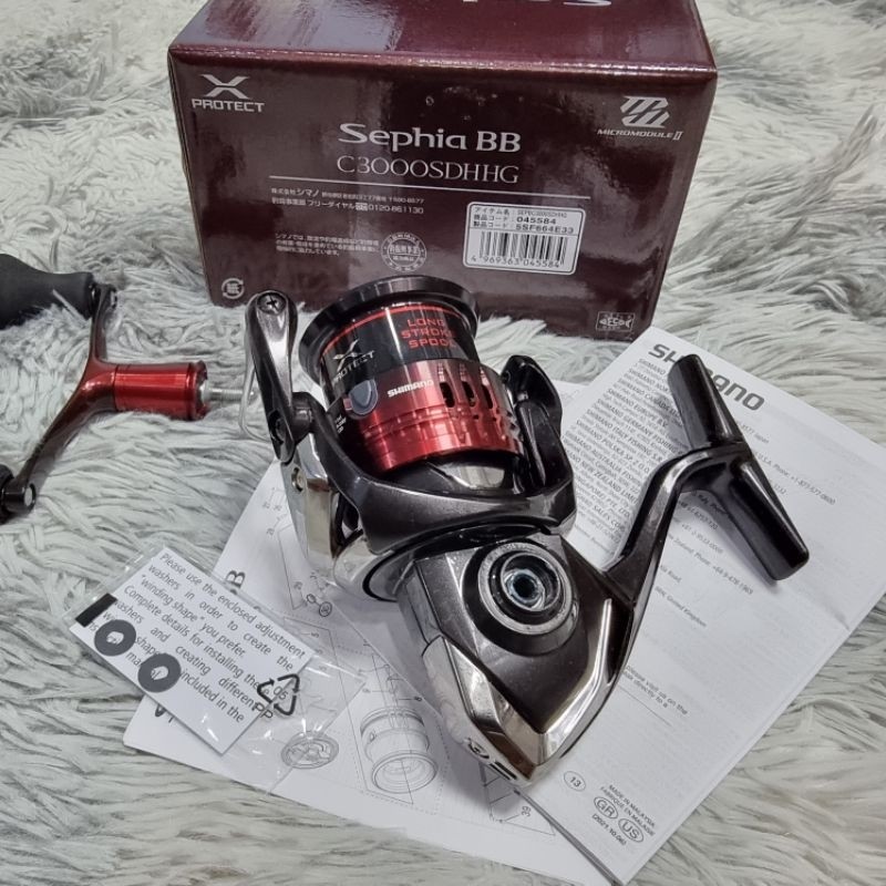 รอกสปิ้น Shimano Sephia BB C3000SDHHG ปี 2022 | Shopee Thailand
