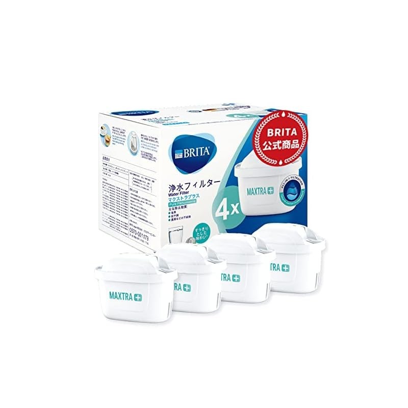 Brita Replacement Cartridge Maxtra Plus Pure Performance 4 Pieces Set ...