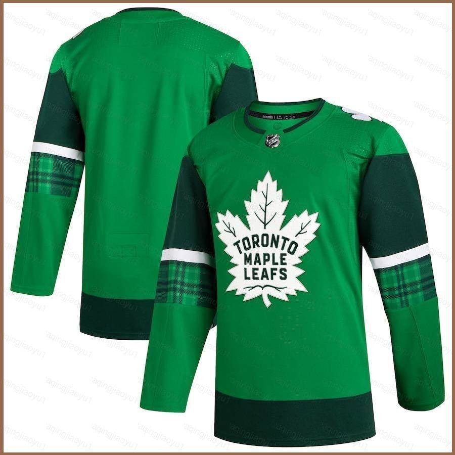 ใหม่ล่าสุด 2024 NHL Toronto Maple Leafs Jersey St Patricks Day เสื้อยืด ...