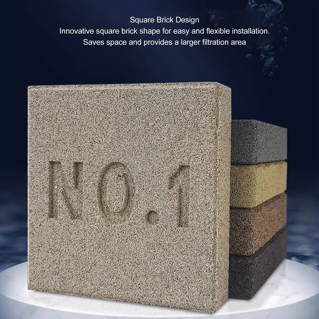I Home Aquarium Filter Media Brick Nano Bio Block เซรามิคอิฐสื่อกรอง ...