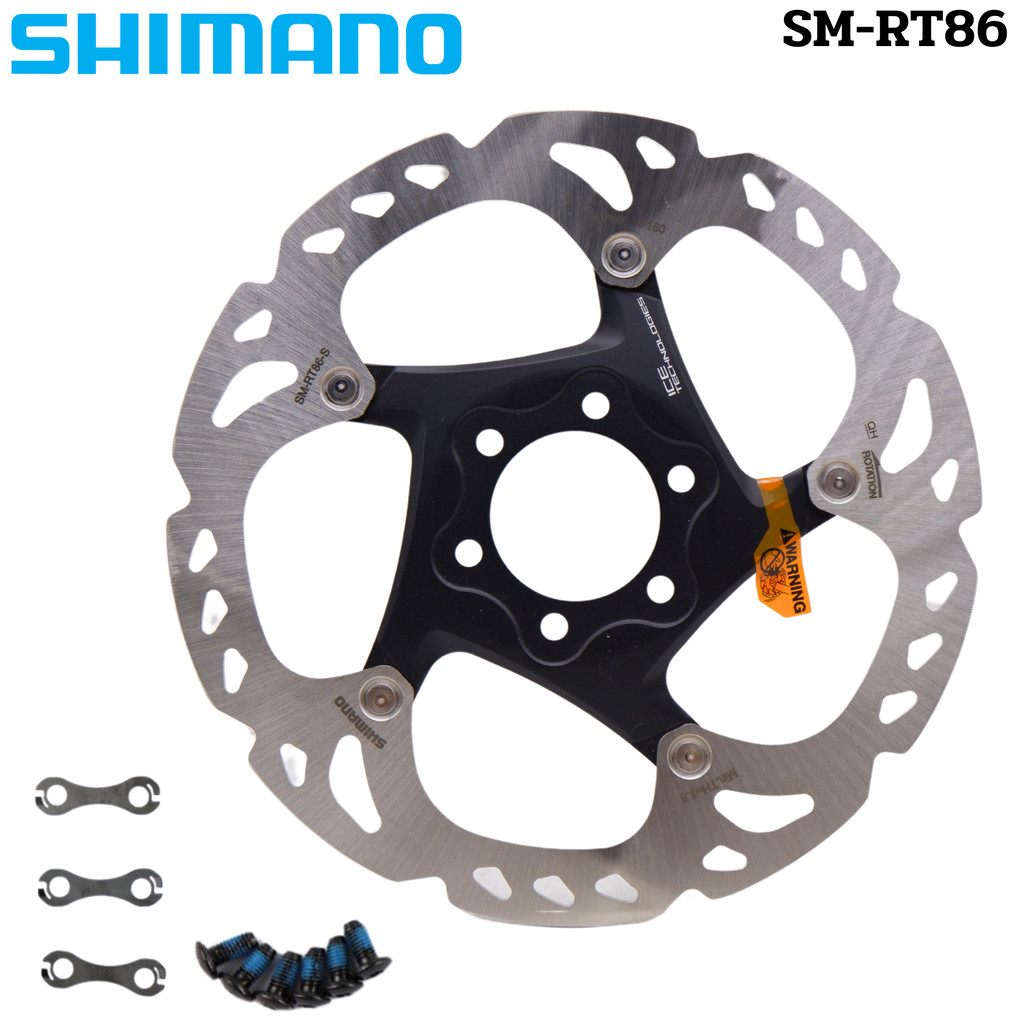 ใบดิสเบรคจักรยาน Shimano Deore XT SM-RT86 Disc 6-Hole | Shopee Thailand
