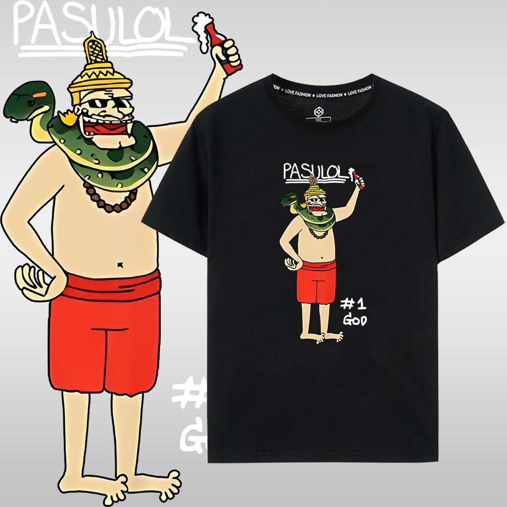 เสื้อ Pasulol ผ้าCotton 100% ใส่ได้ ทั้ง ชาย ใส่สบาย ไม่หด ไม่ย้ S-5XL ...