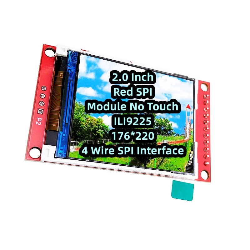 Red Module 2.0 Inch Esp32 ILI9225 Electronic 4 Wire SPI Interface 176* ...