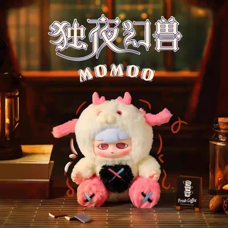 [สินค้าแท้เฉพาะจุด] ของแท้ momoo คืนเดียว Eudemons ตุ๊กตากล่องตาบอดงาน ...