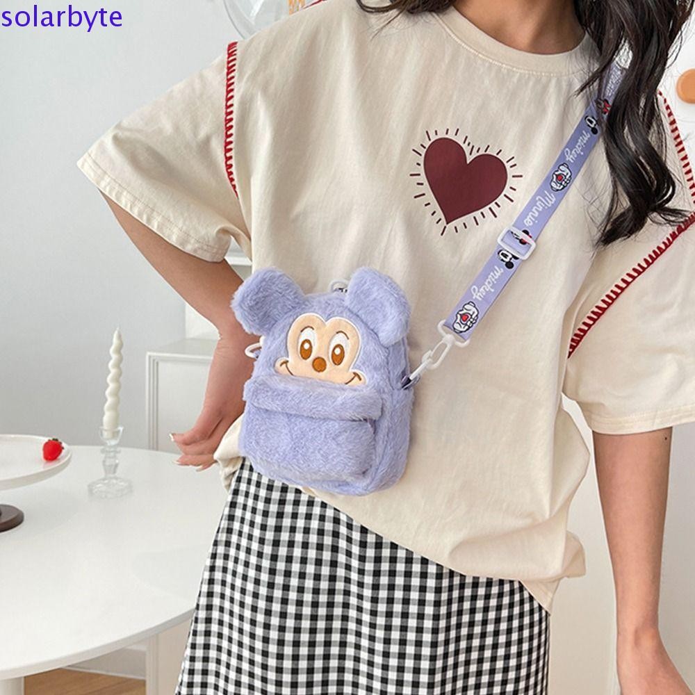 Solarbyte กระเป๋าถือผู้หญิง Casual Sweet Linabell JK อุปกรณ์เสริมของเล่นของขวัญ All-match Plush ...