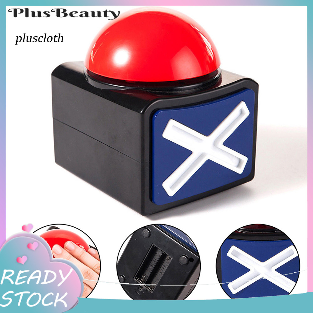 Pluscloth เกมคําตอบ Buzzer กล่องปุ่มปลุกพร้อมเสียง Light Party Contest ...