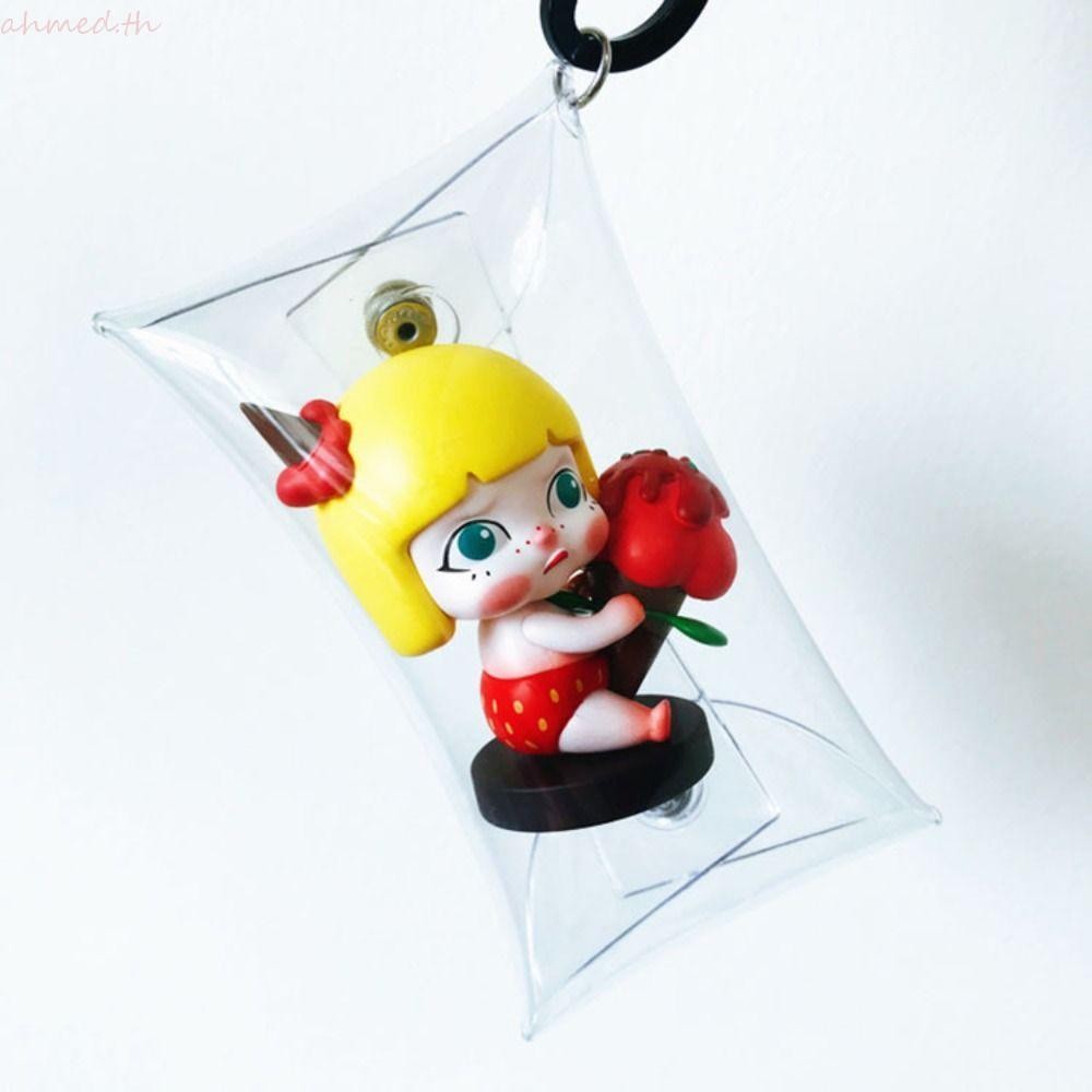 Ahmed POP MART กระเป๋าตุ๊กตา, PVC ใสกระเป๋า Itabag, Creative กันฝุ่น ...