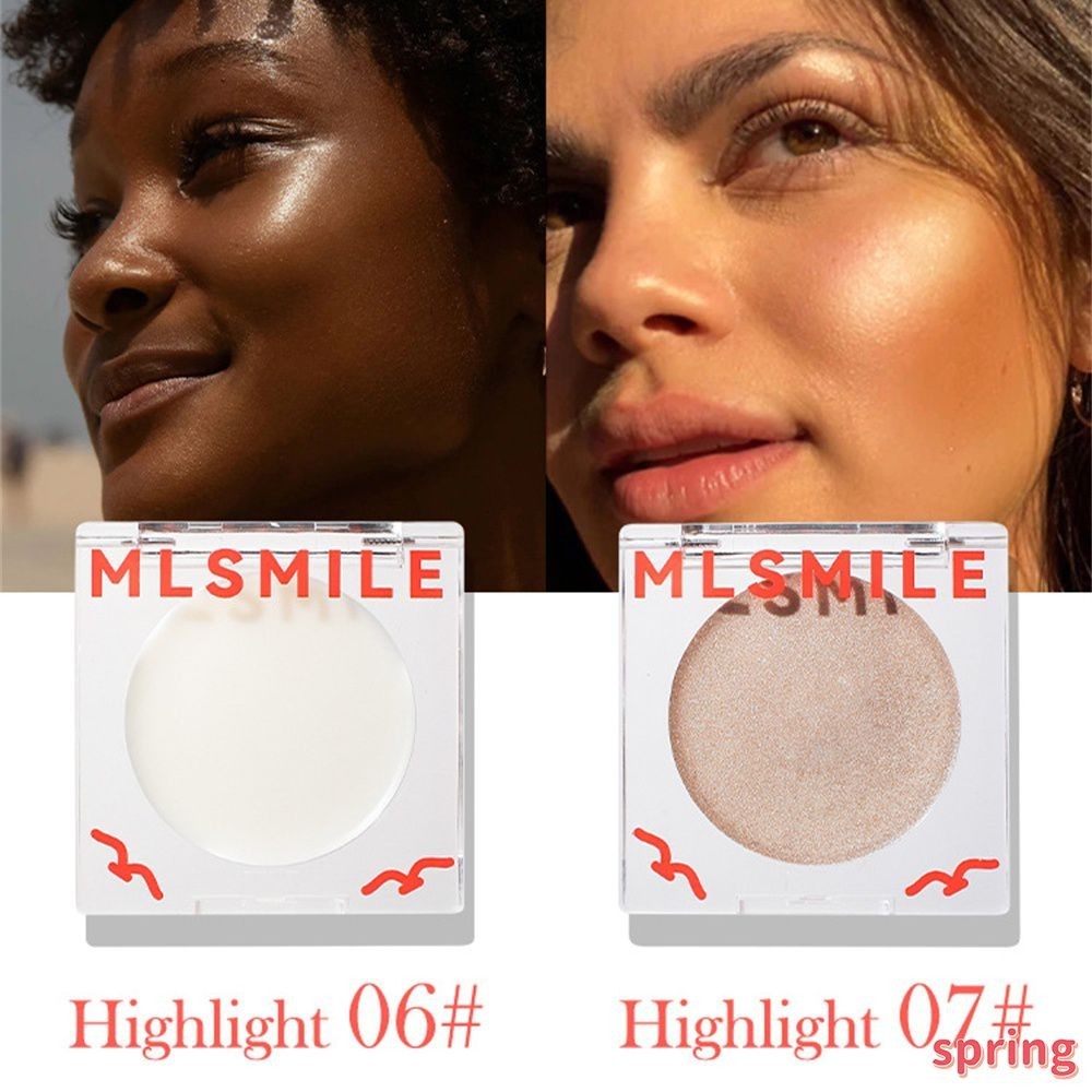 MLSMILE Matte Blush Cream Monochrome Smooth Cheek Tint Mud Blusher ...