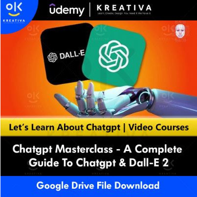 Chatgpt Video Course-Chatgpt Masterclass - A Complete Guide To Chatgpt & Dall-E 2 | Learn ...
