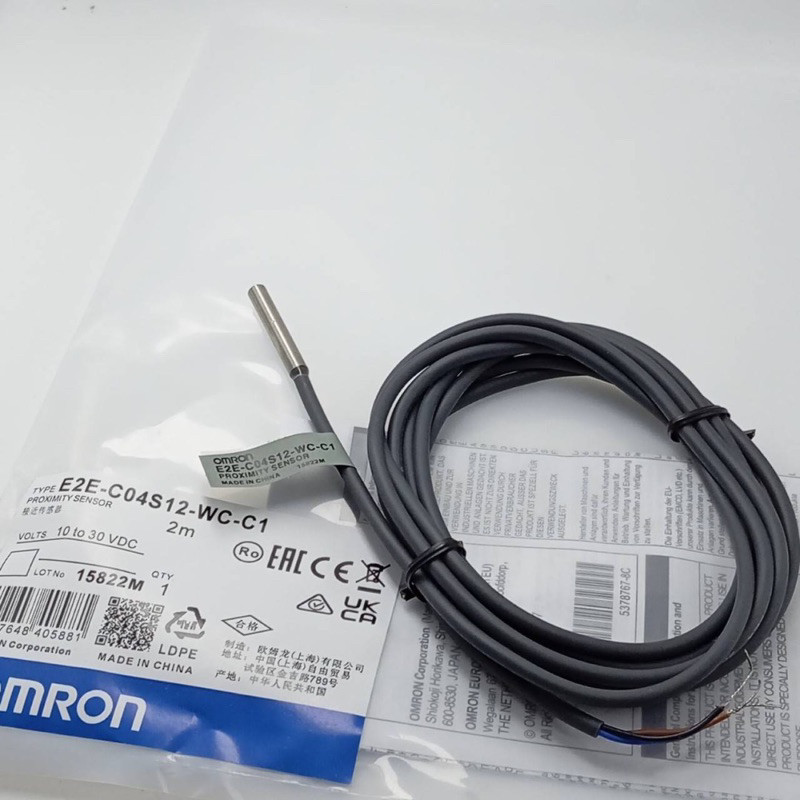 งานแท้ E2E-C04S12-WC-C1 Proximity Sensor พร้อมส่งไทย ของใหม่มือ1 | Shopee Thailand