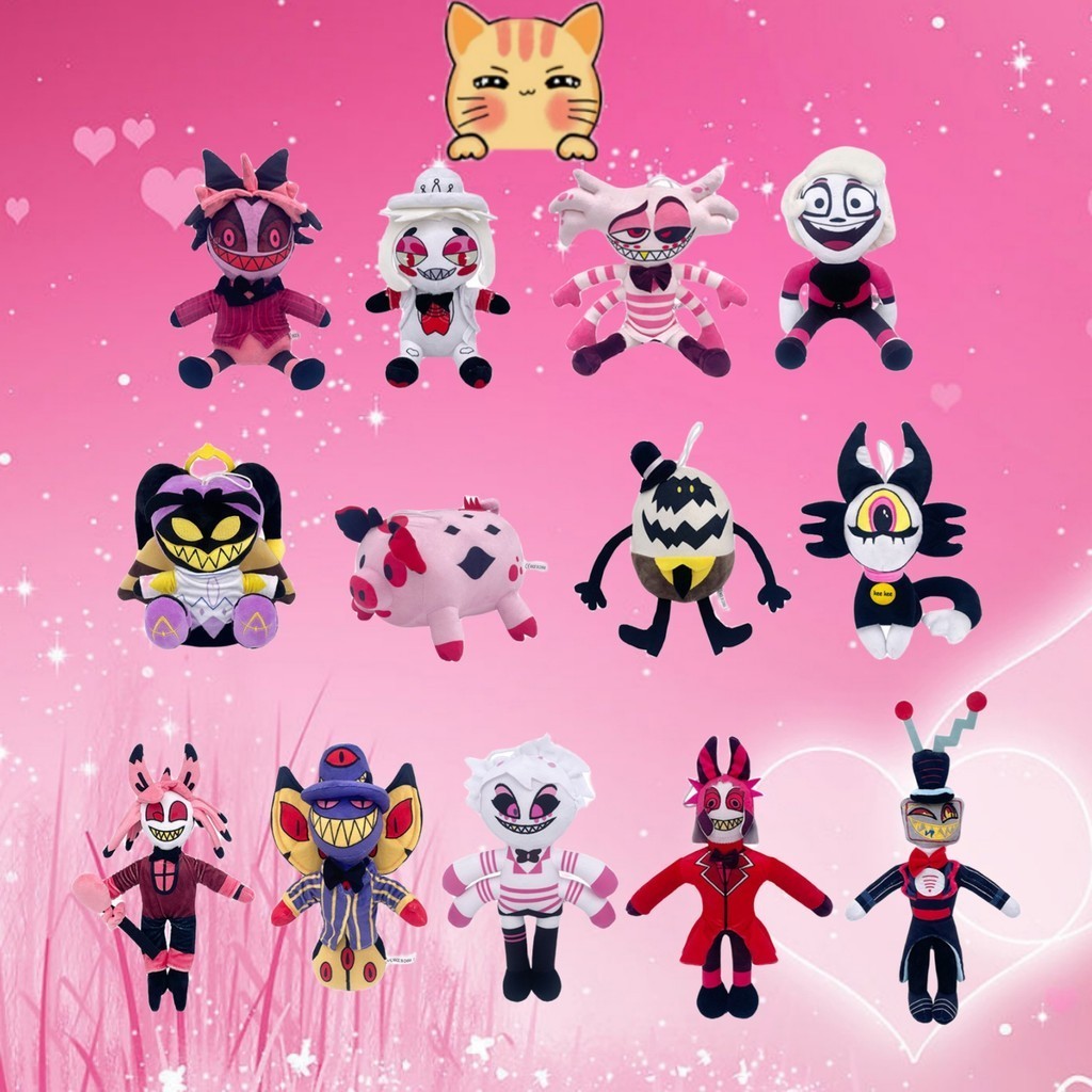 Bct Hazbin ตุ๊กตายัดนุ่น รูปตัวละคร Evil Boss Helluva Boss The Circus ...