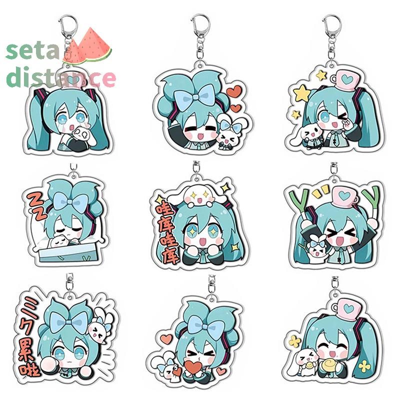 [Setad] Hatsune Miku Princess คอสเพลย์อะคริลิคพวงกุญแจจี้ Xmas ของขวัญ ...