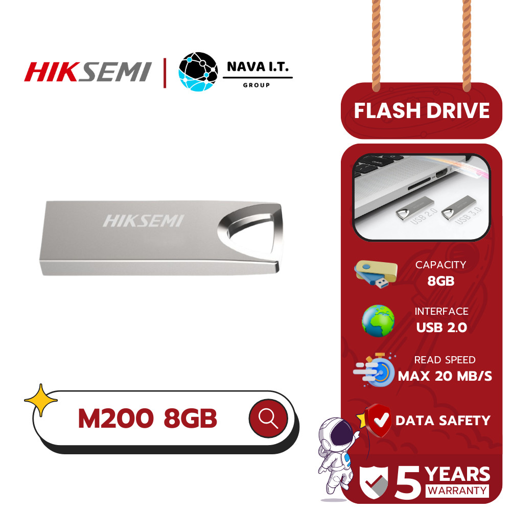 HIKSEMI Classic M200 8GB USB 2.0 Flash Drive | Shopee Thailand