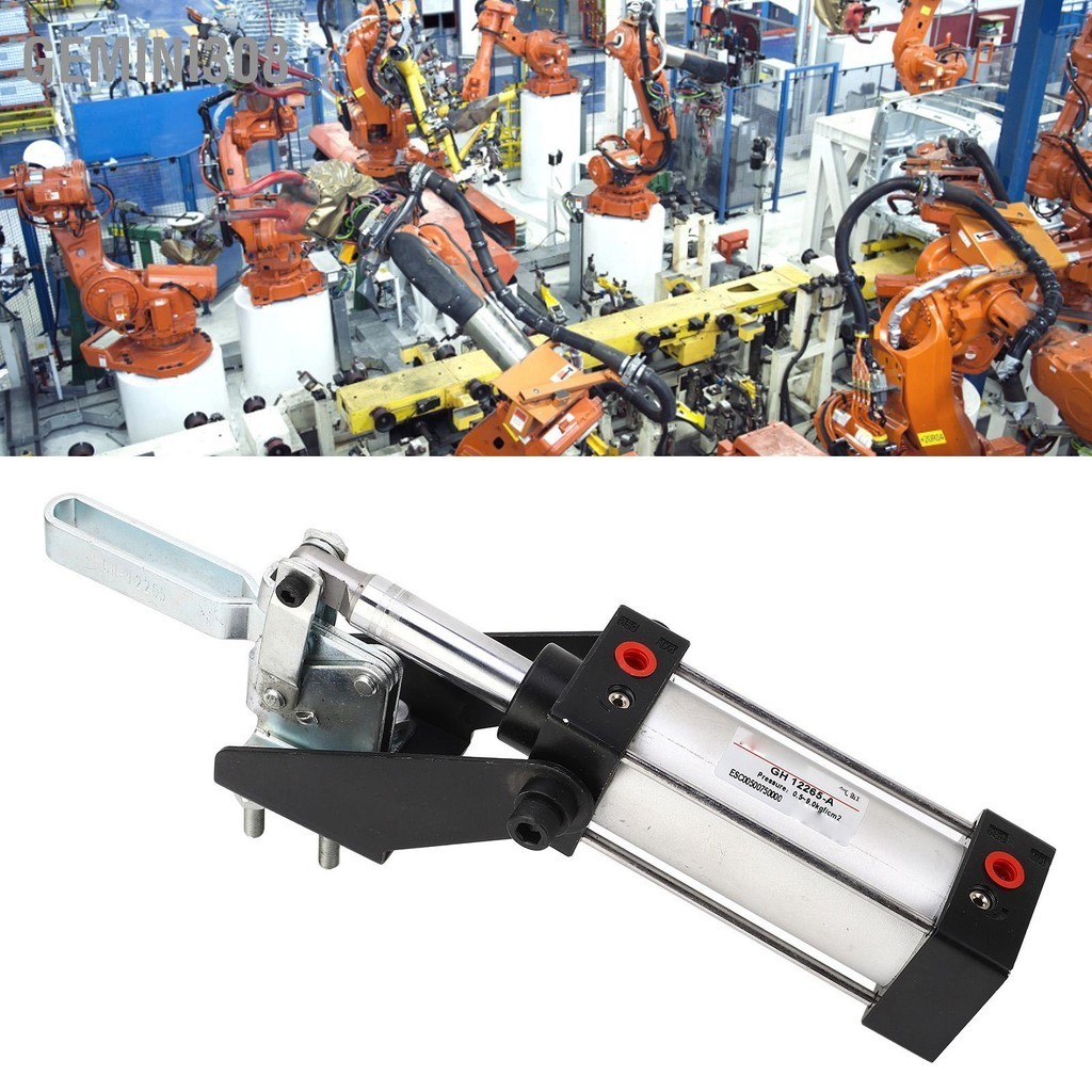 Gemini308 PNEUMATIC TOGGLE CLAMP Quick Clamping Strong โหลดแบริ่ง สำหรับทำแม่พิมพ์เชื่อม G1/8in ...