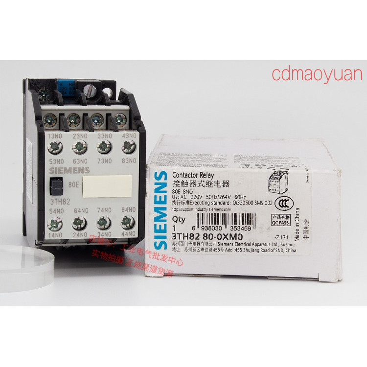 Siemens คอนแทคเตอร์ AC 3TH80 3TH82 22E 31E 40E 44E 53E 62E | Shopee ...