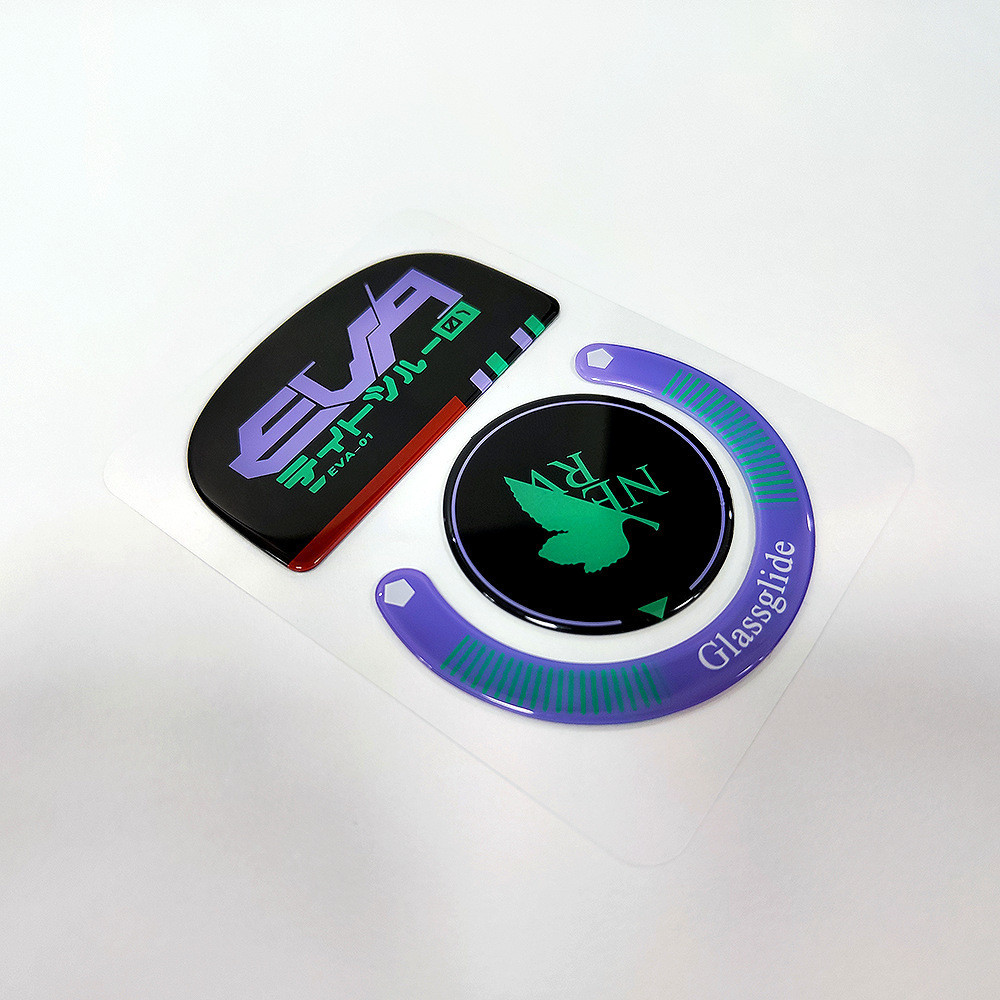 สติกเกอร์ติดขาเมาส์ แบบโค้ง น้ําหนักเบา สําหรับ Logitech GPW 2 G PRO X ...