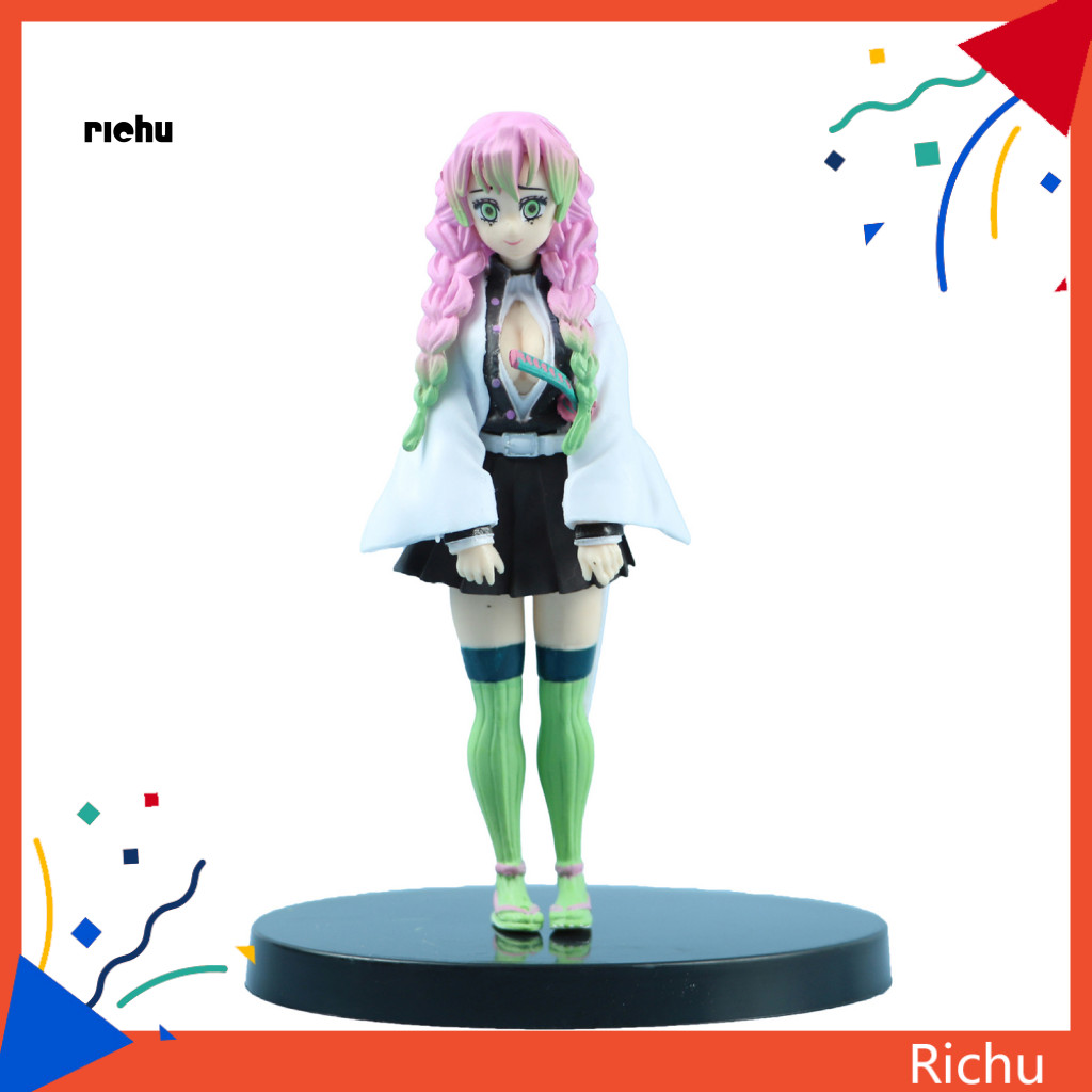 Richu* ฟิกเกอร์ PVC อนิเมะดาบพิฆาตอสูร แฮนด์เมด สําหรับตั้งโต๊ะ ...
