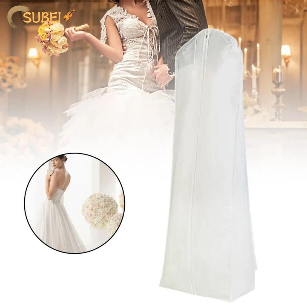 Sukaa ผ้าคลุมชุดแต่งงาน มีซิป ป้องกันเสื้อผ้า ชุดราตรี กันฝุ่น คุณภาพ ...