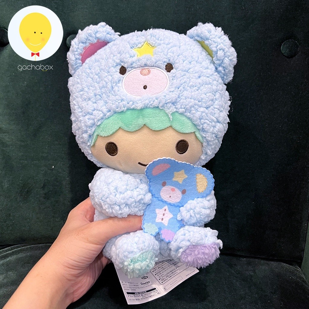 ตุ๊กตาผมยาว gachabox Little Twin Stars Kiki Lala Teddy Bear SANRIO ...