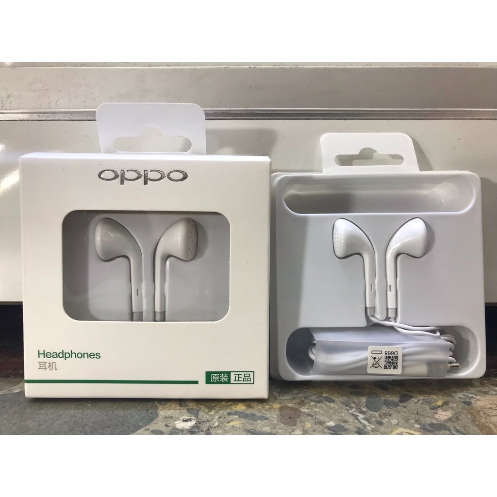 oppo หูฟัง แท้ 100% ใช้กับมือถือ oppo ทุกรุ่น MH133 Mic headphones 043 ...