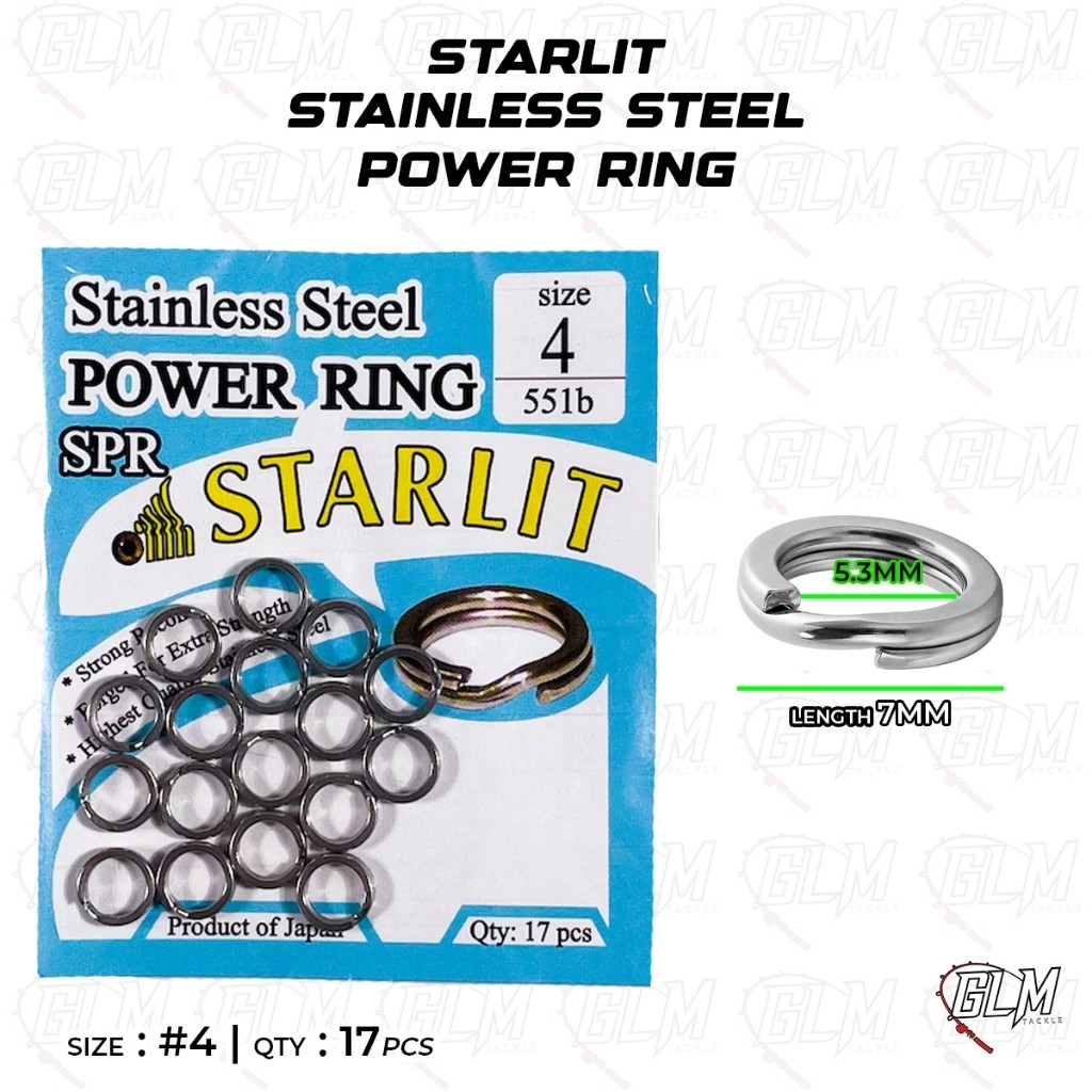 แหวน SPR STAINLES STEEL POWER RING SPLIT | Shopee Thailand