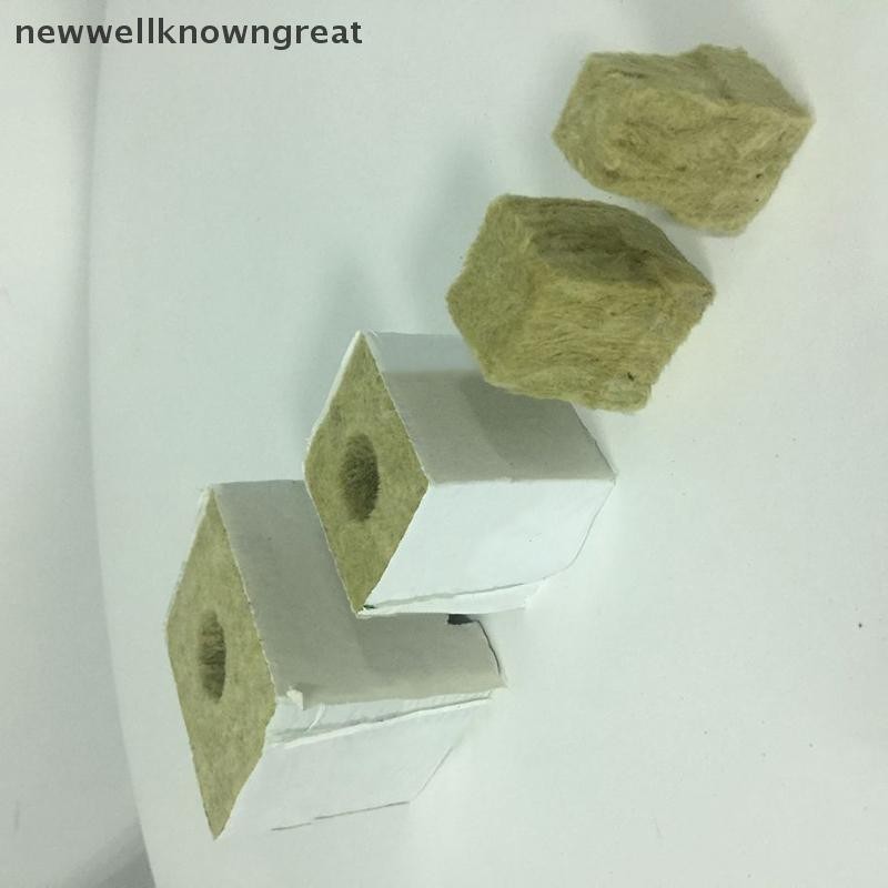 Newwellknowngreat Rock Wool Cubes Ventilative Grow Cubes การเพาะปลูกแบบ ...