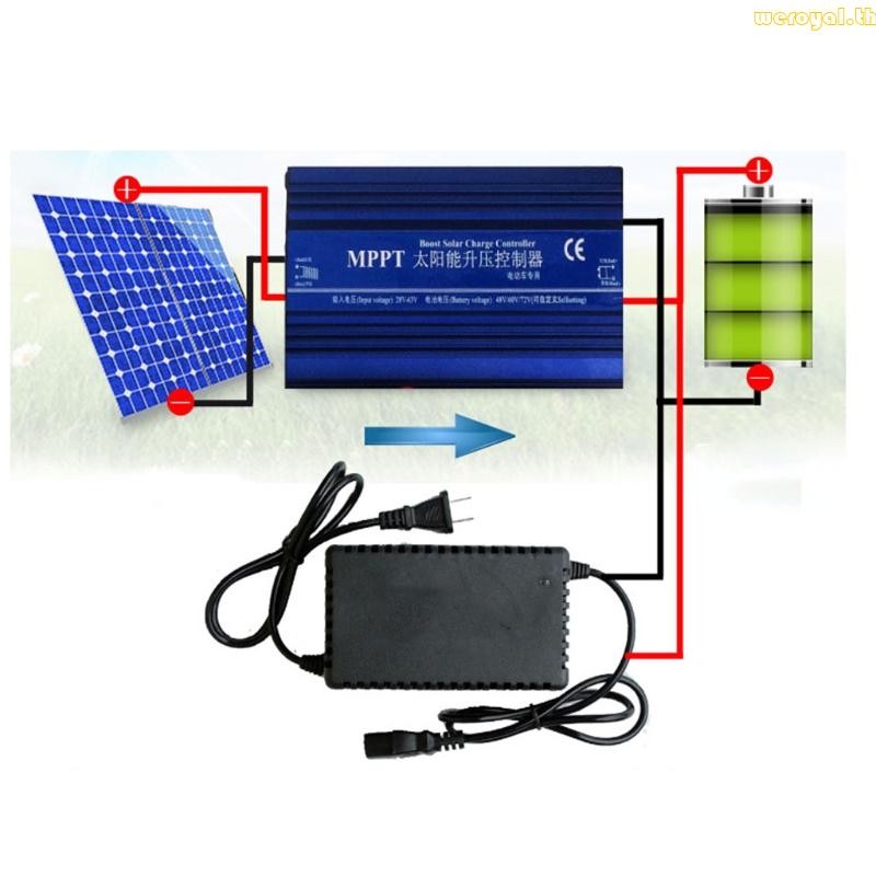 Weroyal MPPT Boost Solar Charge Controller 600W การชาร์จประสิทธิภาพสูง 24 36 48 60 72V | Shopee ...