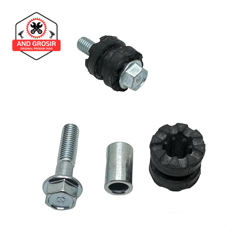 Bco RUBBER BOSH BUAING RUBBER EXHAUST HOLDER M8 BOLT 12 ยาว 3.5 ซม. ต้นฉบับ | Shopee Thailand