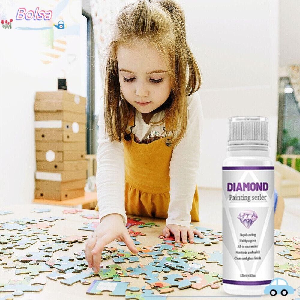 Bolsa DIY Conserver, 120ML Anti Falling Diamond Painting Sealer, คุณภาพสูง Enhanced ความสว่าง ...