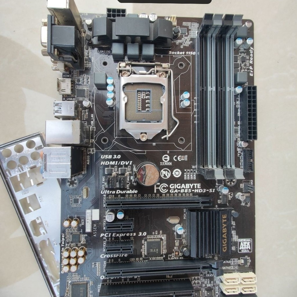 GIGABYTE GA-B85-HD3-SI รองรับเมนบอร์ด 1150 พิน/DDR3 | Shopee Thailand