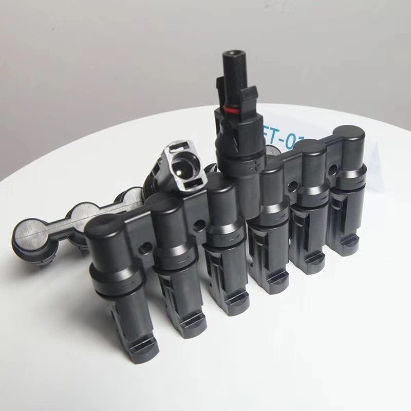 Risin 6to1 สาขา 7 Way Splitter Multi Contact Solar PV Connector ในระบบ ...