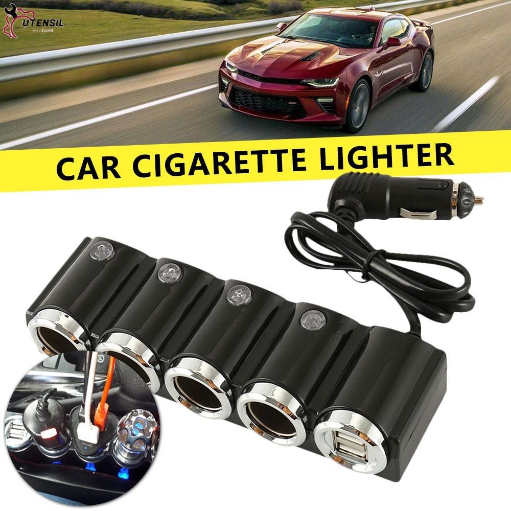 Car Charger Splitter 4-Socket Car Power Splitter พร้อมพอร์ตเครื่องชาร์จ ...