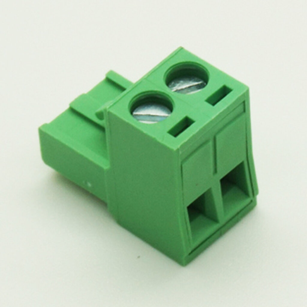 Plug-in Terminal Block 2Poles, Pitch 5.00mm. Female,300V/15A | Shopee Thailand