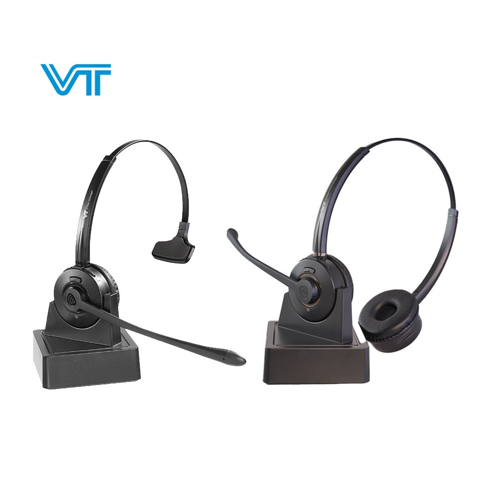 VT 9600BT Bluetooth Headset Mono ชุดหูฟังมีไมค์แบบหูเดียว สองหู เชื่อม ...