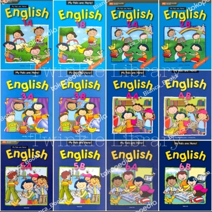 My Pals are Here English 1A 1B 2A 2B 3A 3B 4A 4B 5A 5B 6A 6B หนังสือ ...