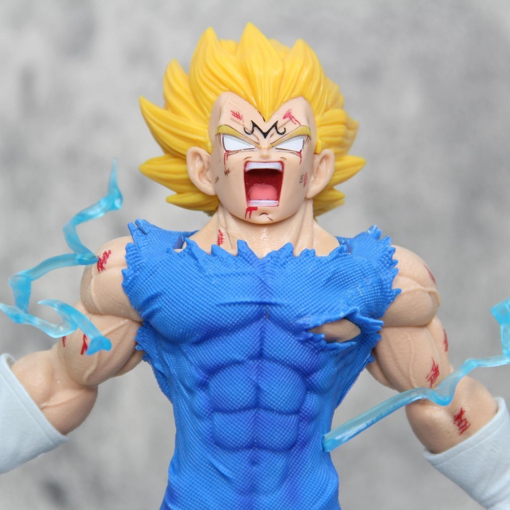 Dragon Ball Super Saiyan Self-Explosion Vegeta Single Head Standing ...