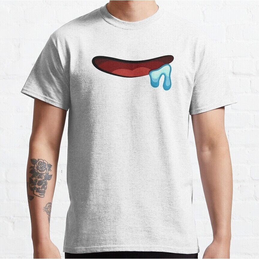 เสื้อยืด พิมพ์ลายอีโมจิตลก Drooling Humor | Shopee Thailand