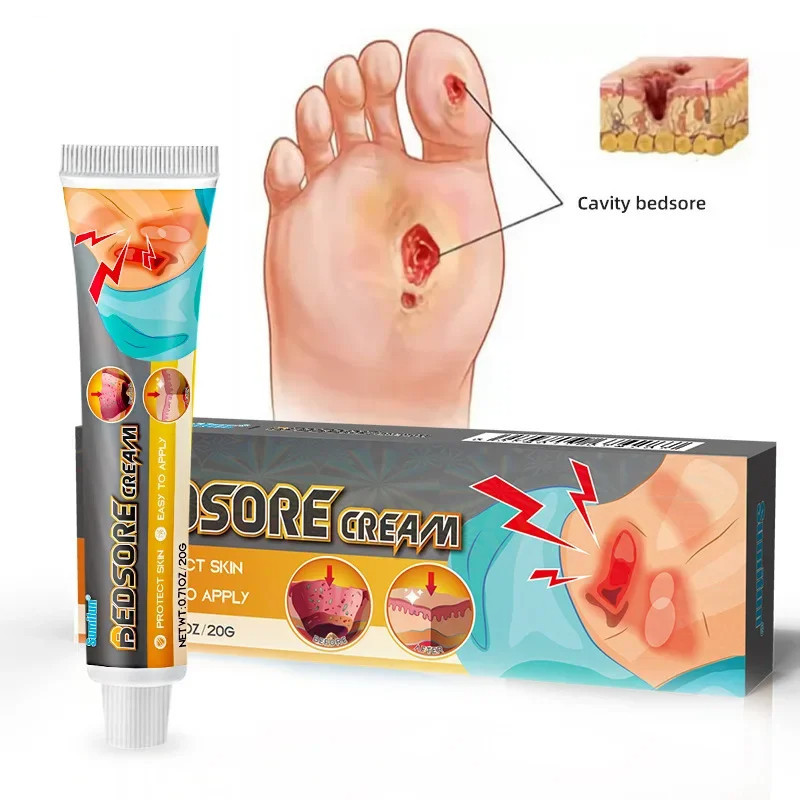 Bedsore ครีมความดัน Sore Ulcer Skin Rot Necrotic repair Ointment Wound ...