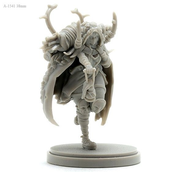 Beauty Soldier Goddess Series โมเดลทหารเรซิ่น ขนาด 38 มม. สีขาว A-1541 ...