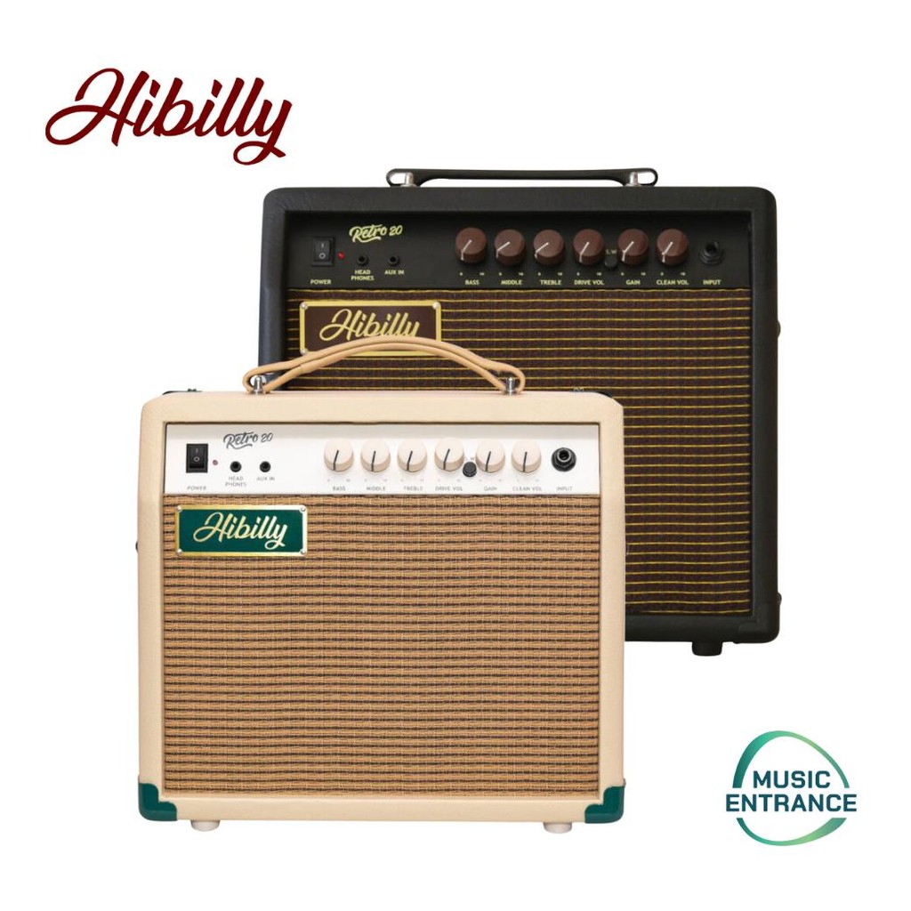 Hibilly Retro20 แอมป์กีตาร์ไฟฟ้า แอมป์ไฟฟ้า Amplifiers Hibilly | Shopee ...