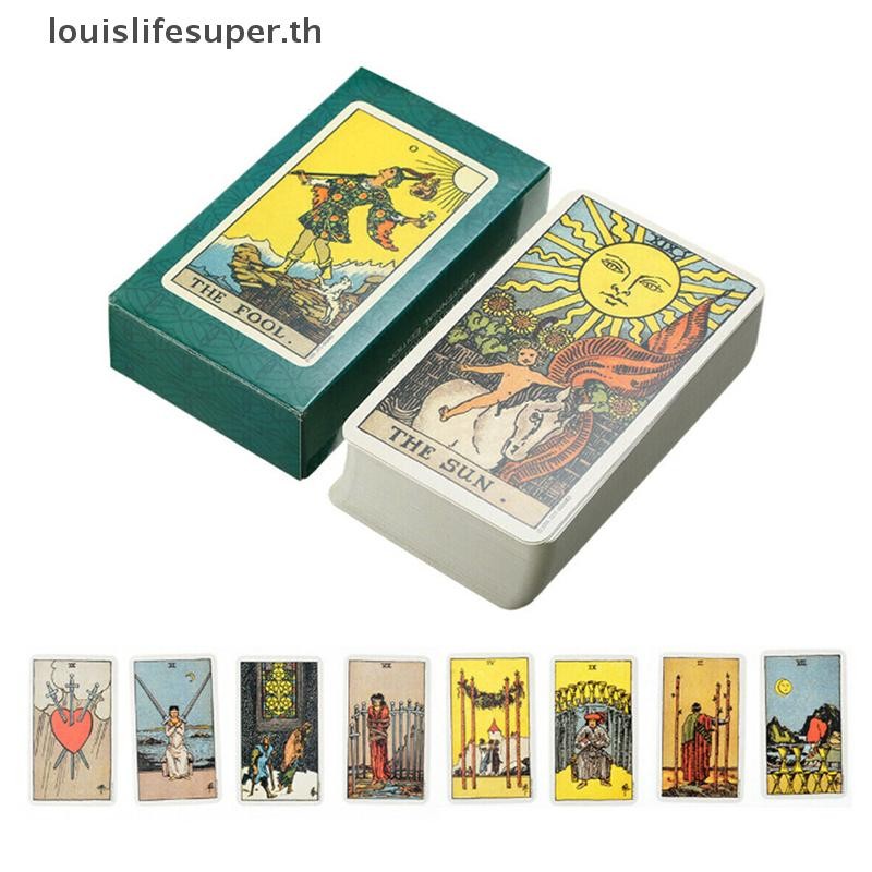 Lls 1Box Magical Smith ไพ่ทาโรต์ Deck Edition เกมกระดานไพ่ทาโรต์ลึกลับ ...