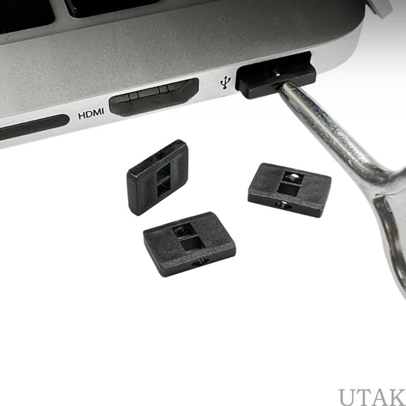 Tuake ที่เชื่อถือได้ USB Port Blockers USB A Dust and Moisture Guards ...