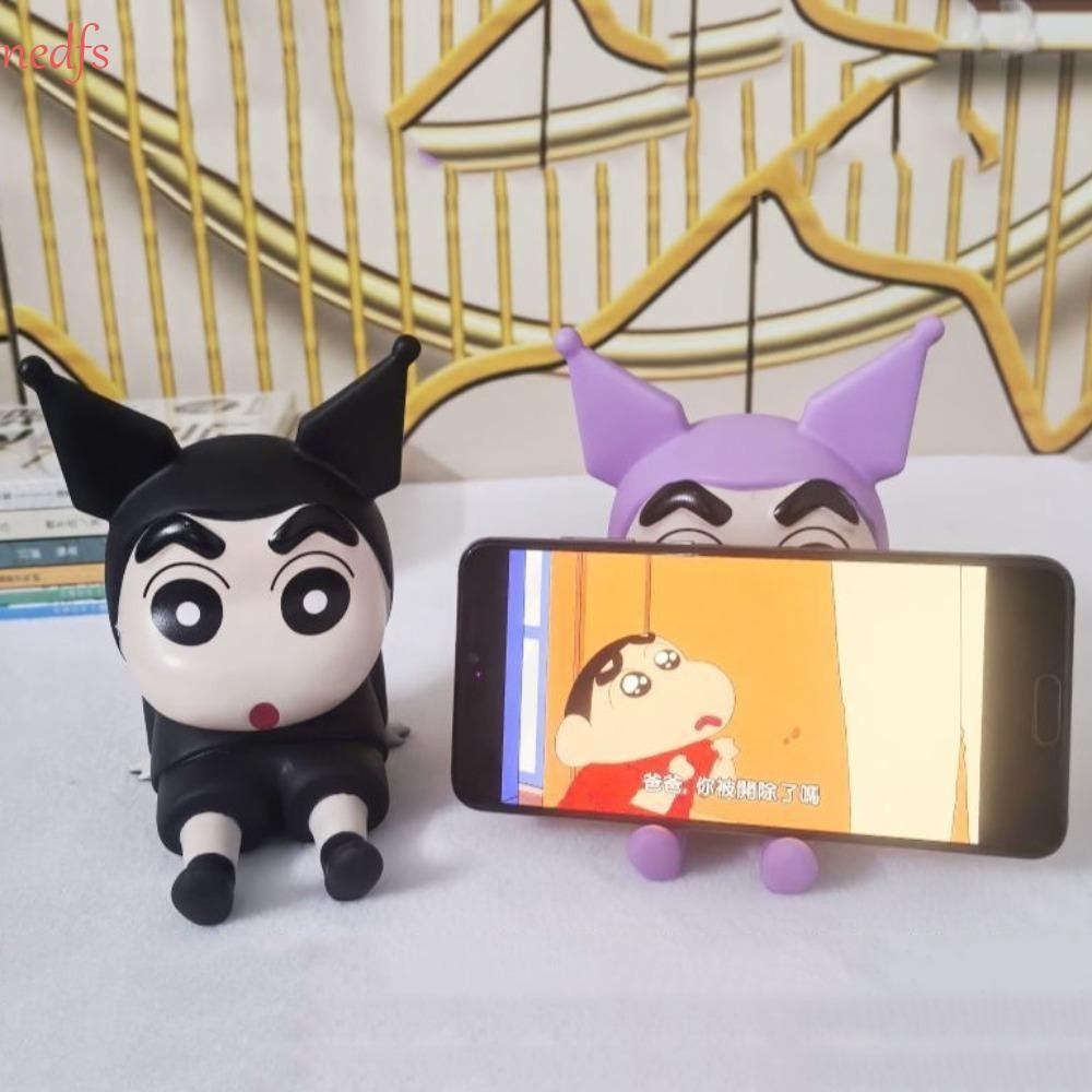 Nedfs Shin-Chan ขาตั้งโทรศัพท์มือถือ,ที่วางโทรศัพท์ Pikachu Kuromi Shin ...