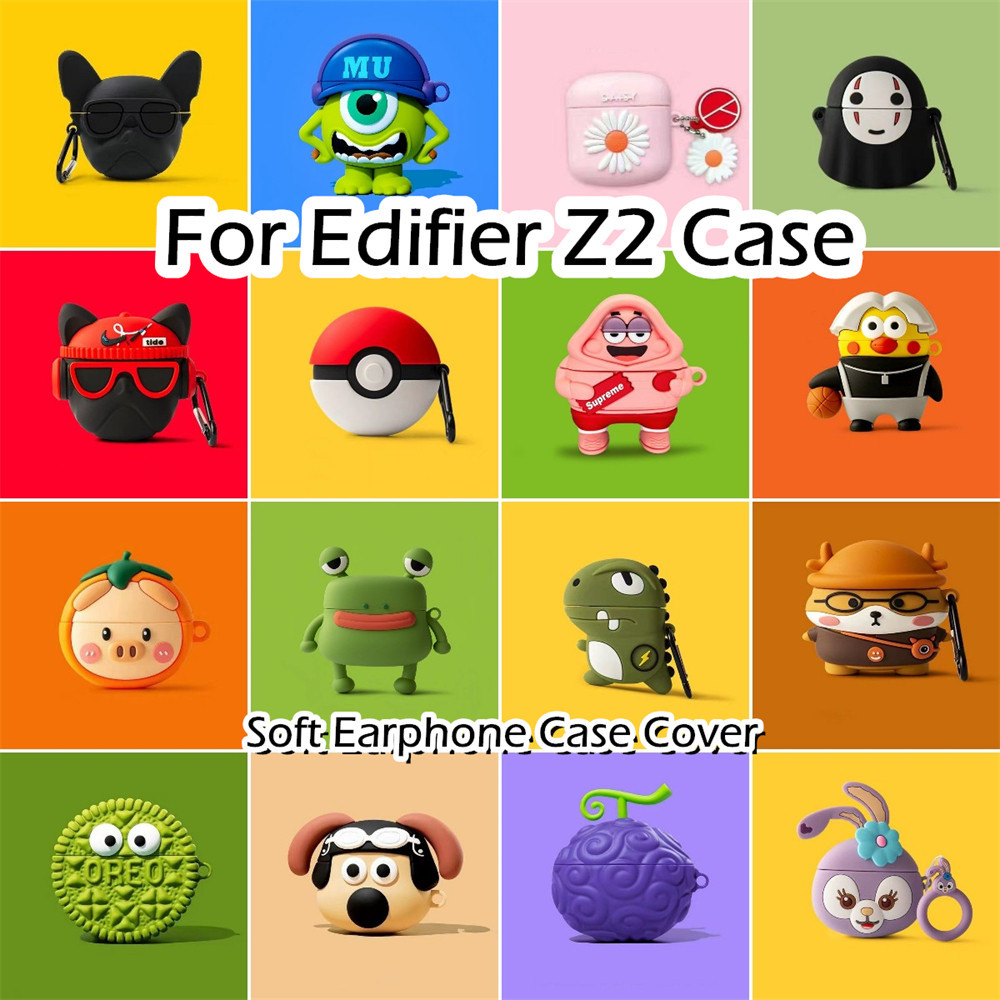 【imamura】เคสหูฟัง ซิลิโคนนิ่ม ลายการ์ตูน สําหรับ Edifier Z2 | Shopee ...